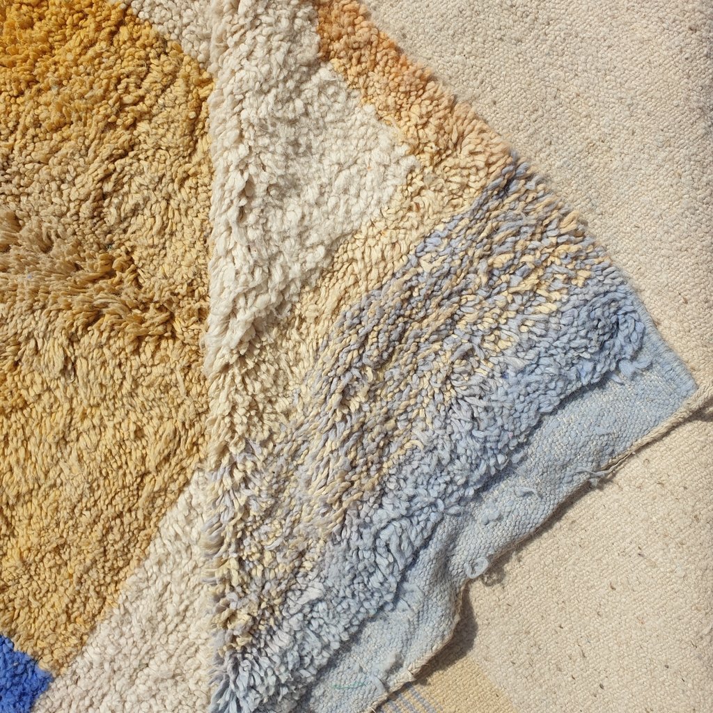 GAALULA | 10x6 Ft | 3x2 m | Moroccan Colorful Rug | 100% wool handmade ...