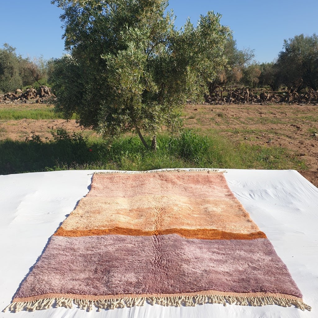 LAVME | Moroccan Beni rug Ultra Soft & Thick | 9'6x6'8 Ft | 294x206 cm ...