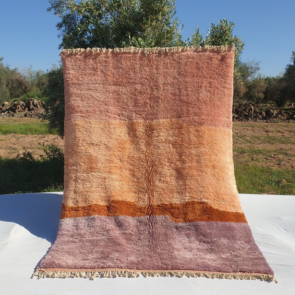 LAVME | Moroccan Beni rug Ultra Soft & Thick | 9'6x6'8 Ft | 294x206 cm ...